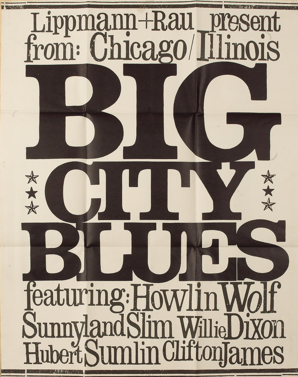 Big City Blues Howlin Wolf Vintage Music Art Poster 0926 – The Vintage ... Big City Blues Howlin Wolf Vintage Music Art Poster 0926 – The Vintage ...