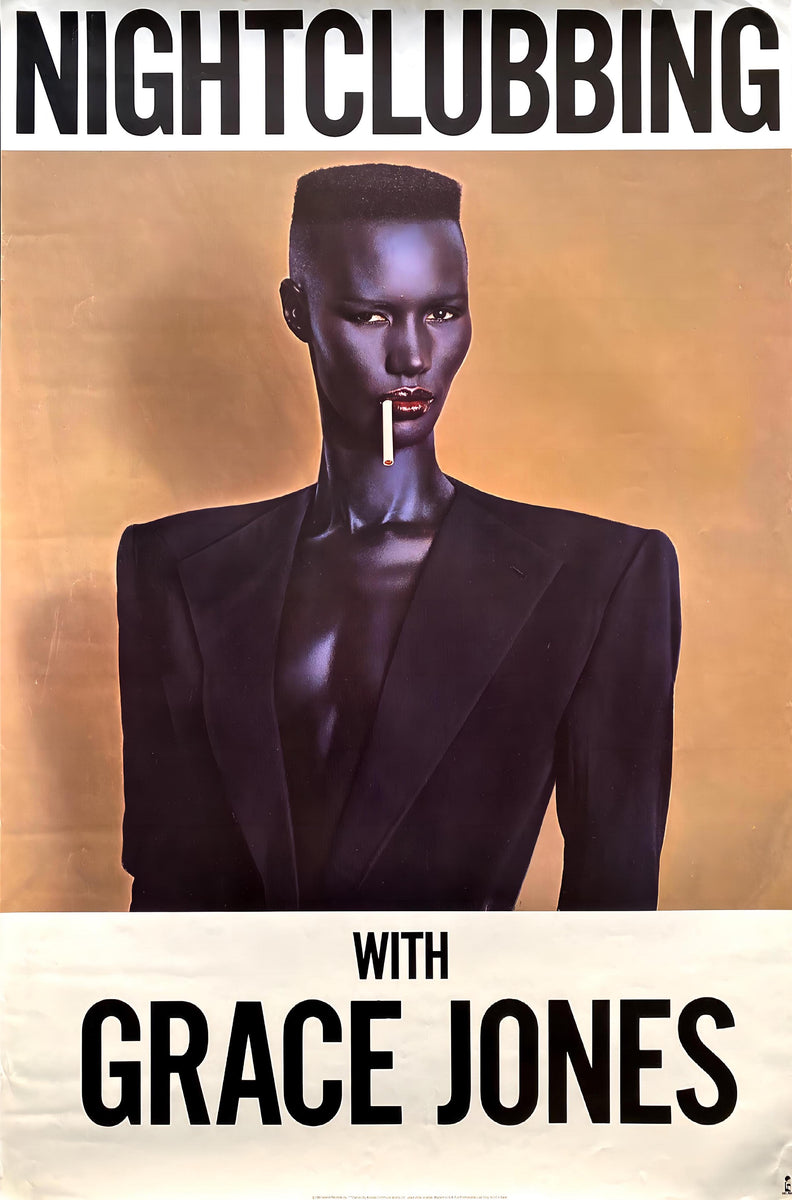 Grace Jones NightClubbing Music Art Poster 0951 – The Vintage Music ...