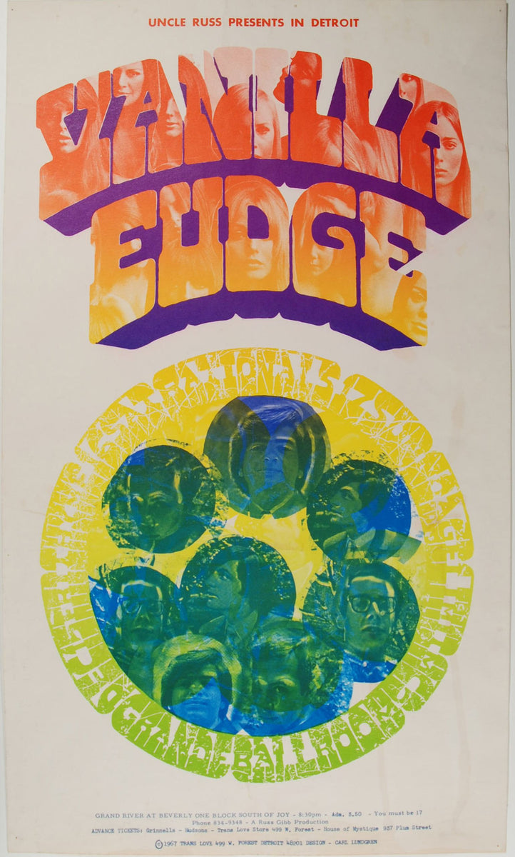 Vintage Music Art - Vanilla Fudge 0785 – The Vintage Music Poster Shop